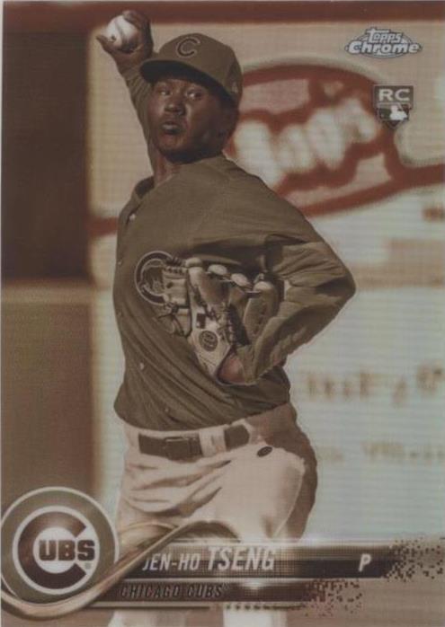 2018 Topps Chrome - Jen-Ho Tseng #101 Sepia Refractor (RC) for sale ...