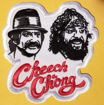 Cheech & Chong Embroidered Marijuana 420 Patch approx 3.5x3.5" | eBay