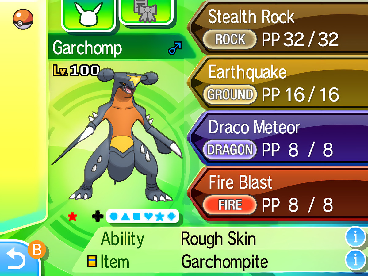 Shiny Mega Garchomp X And Y