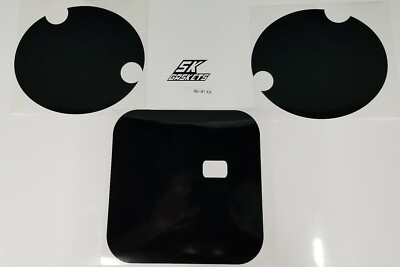 80 81 1980 1981 Kawasaki KX 125 250 420 Number Plate Background Decal ...