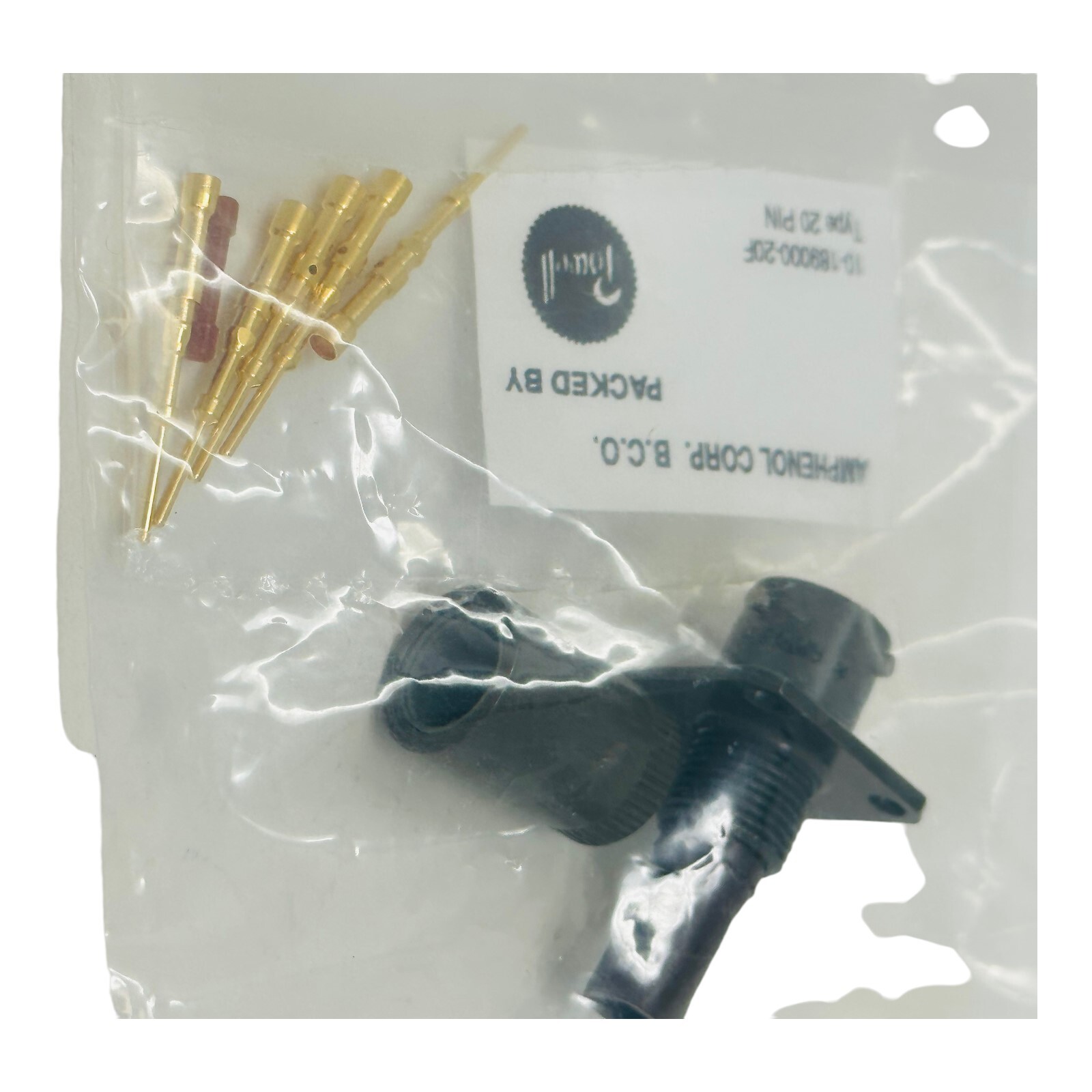 AMPHENOL 10-189000-20F CONNECTOR w/CONTACT SET NOS NEW OLD STOCK | eBay