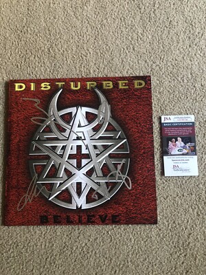 Disturbed signed Believe Album JSA COA | eBay