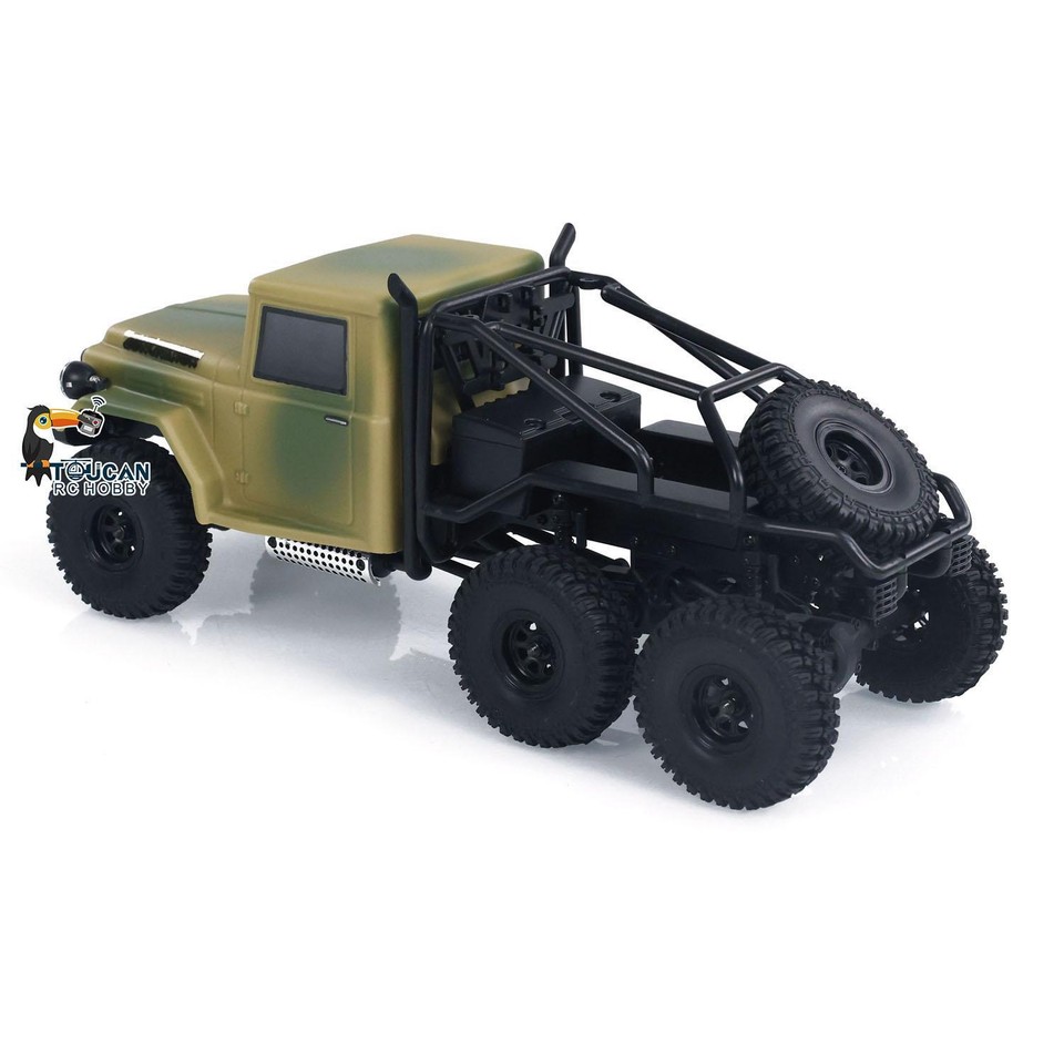 Hobby Plus 1/18 6x6 RC Rock Crawler Car Remote Control Electric Off ...