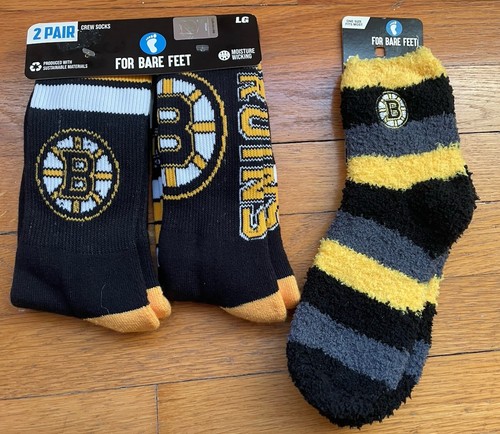 Boston Bruins NHL Socks (3) | eBay
