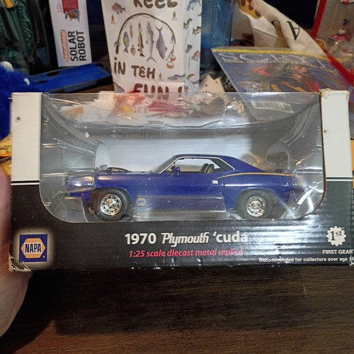 First Gear /Napa 1/25 1970 Plymouth Cuda. NIB 783724402755| eBay