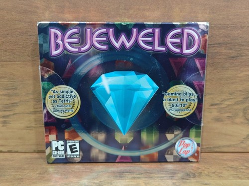 Bejeweled PopCap Games PC CD-ROM, 2005, New Sealed | eBay