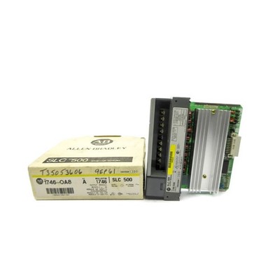 ALLEN BRADLEY 1746-OA8 SER. A 85-265VAC (WH/YL) NSMP | eBay