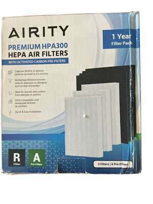 HPA300 Compatible HEPA Air Purifier Filters by Airity | eBay