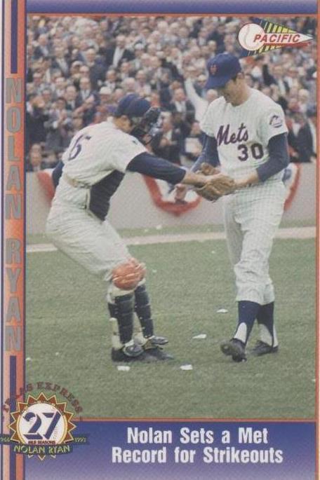 1991 Pacific Nolan Ryan Texas Express - Nolan Ryan, Jerry Grote #15 ...