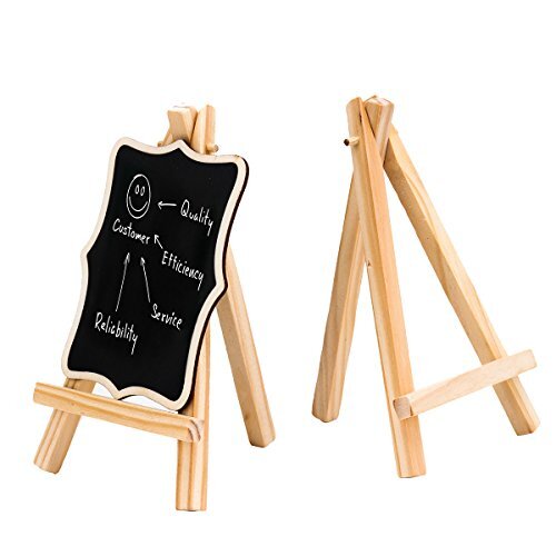 Mini Wooden Easels Display - 3Inch Mini Easel & Canvas Collection, Mini ...