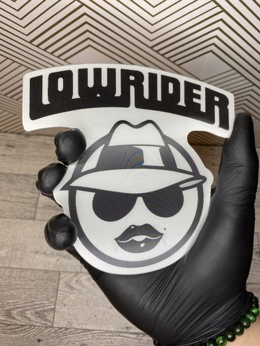 Lowrider Homies Chicano 3D Lenticular Motion Moving Car Sticker Decal ...