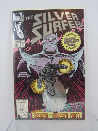 Marvel Comics Silver Surfer #50 Anniversary Issue First Print 1991 (Lot ...