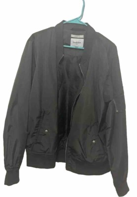 Goodfellow & Co Men's Lightweight Green Bomber Jacket - Size L | eBay