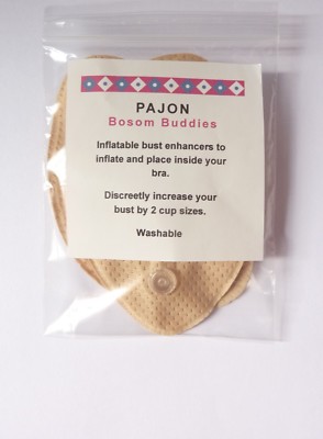 Bosom Buddies Inflatable Bra Pads Increase Bust To 2 Cup Sizes Fit ...