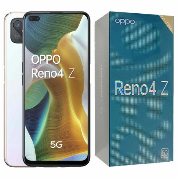 OPPO Reno4 Z 5G CPH2065 - 128GB - Dew White (Unlocked) Smartphone for ...