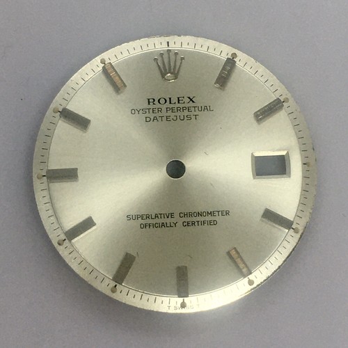 Mens Rolex Factory Singer Stainless Datejust Watch Dial 1601 | eBay