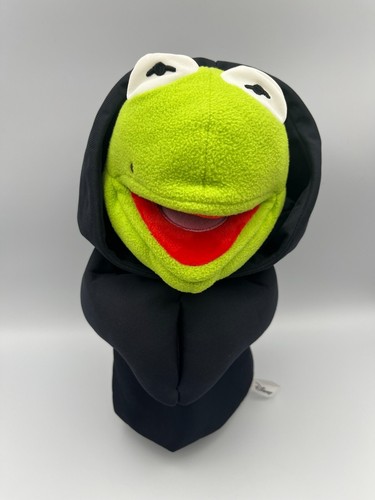 Disney Muppets Evil Kermit The Frog in a Cape Constantine Hand Puppet ...