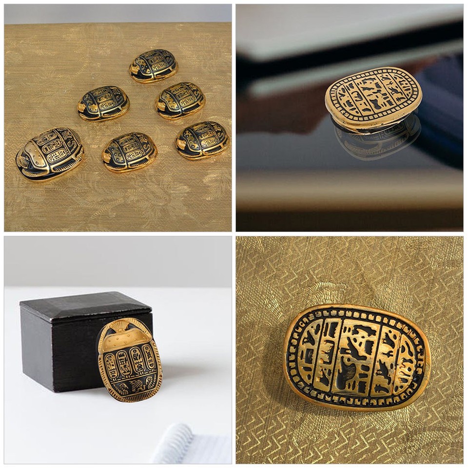 Egypt Ornament Desktop Decor Beetle Ancient Egyptian Scarab Ornaments ...