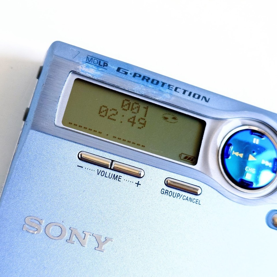 Sony MZ-R910 Recording MiniDisc Portable MD LP Player Personal Walkman ...