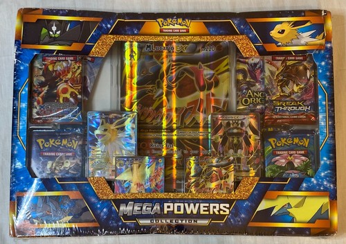 2017 POKEMON TCG XY MEGA POWERS COLLECTION BOX SET SEALED LUCARIO ...