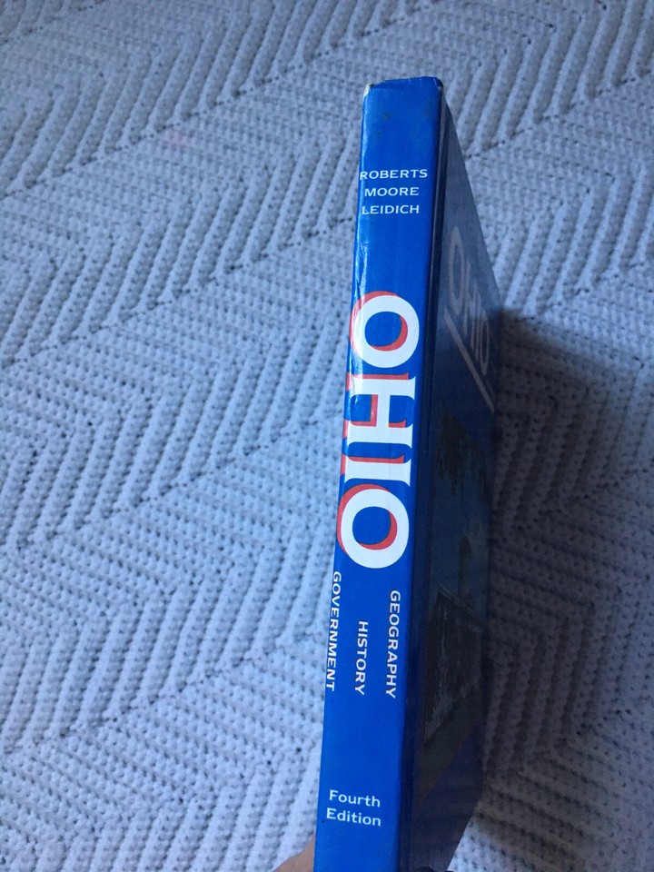 Ohio Geography, History And Government Ohio History Textbook Hardcover ...