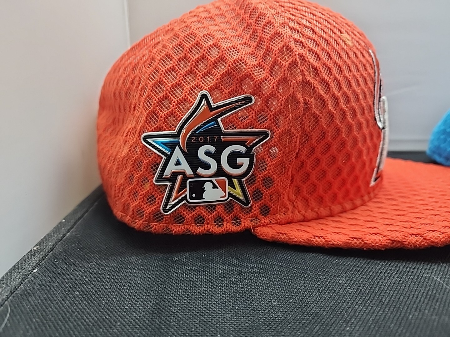 NEW ERA 59FIFTY Men Orange MLB Miami Marlin Oficial On-Field Cap Size M ...