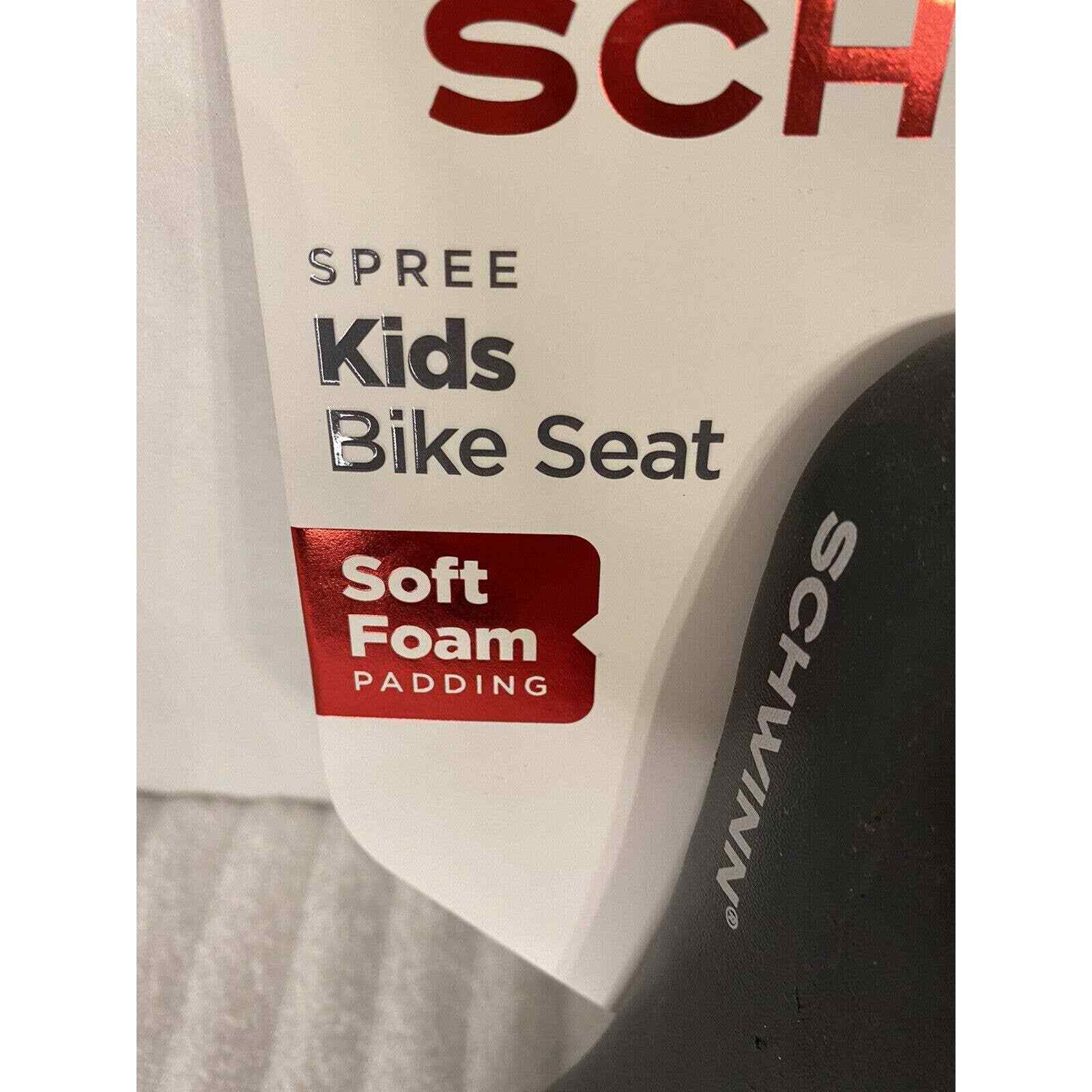 Schwinn All Purpose Kids Spree Bike Bicycle Seat With Soft Foam Padding ...