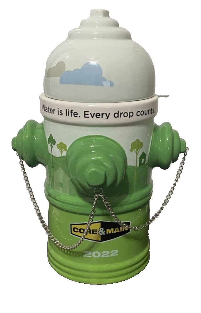 Core & Main 2022 Promo Ceramic Fire Hydrant First Responder Treat or ...