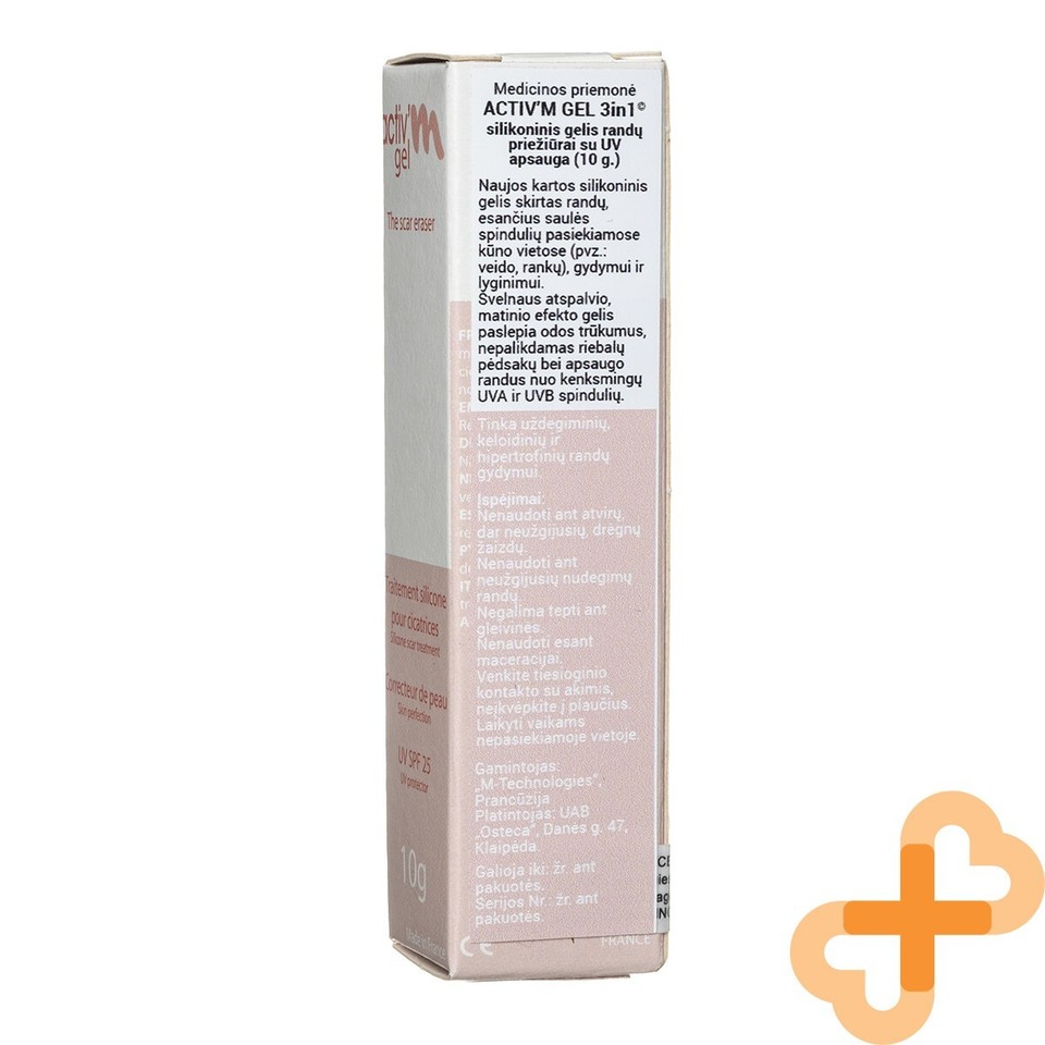 ACTIV'M Gel 3IN1 Silicone Scar Stretch Mark Care Gel UV protection 10g ...