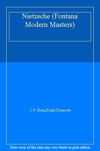 Nietzsche (Modern Masters) By J.P. Stern | eBay