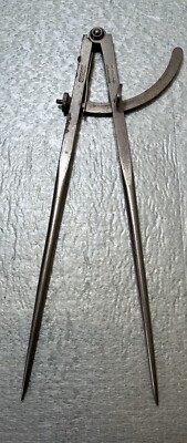 Vintage Wm. Johnson 12” Caliper / Protractor Made in the USA Good ...