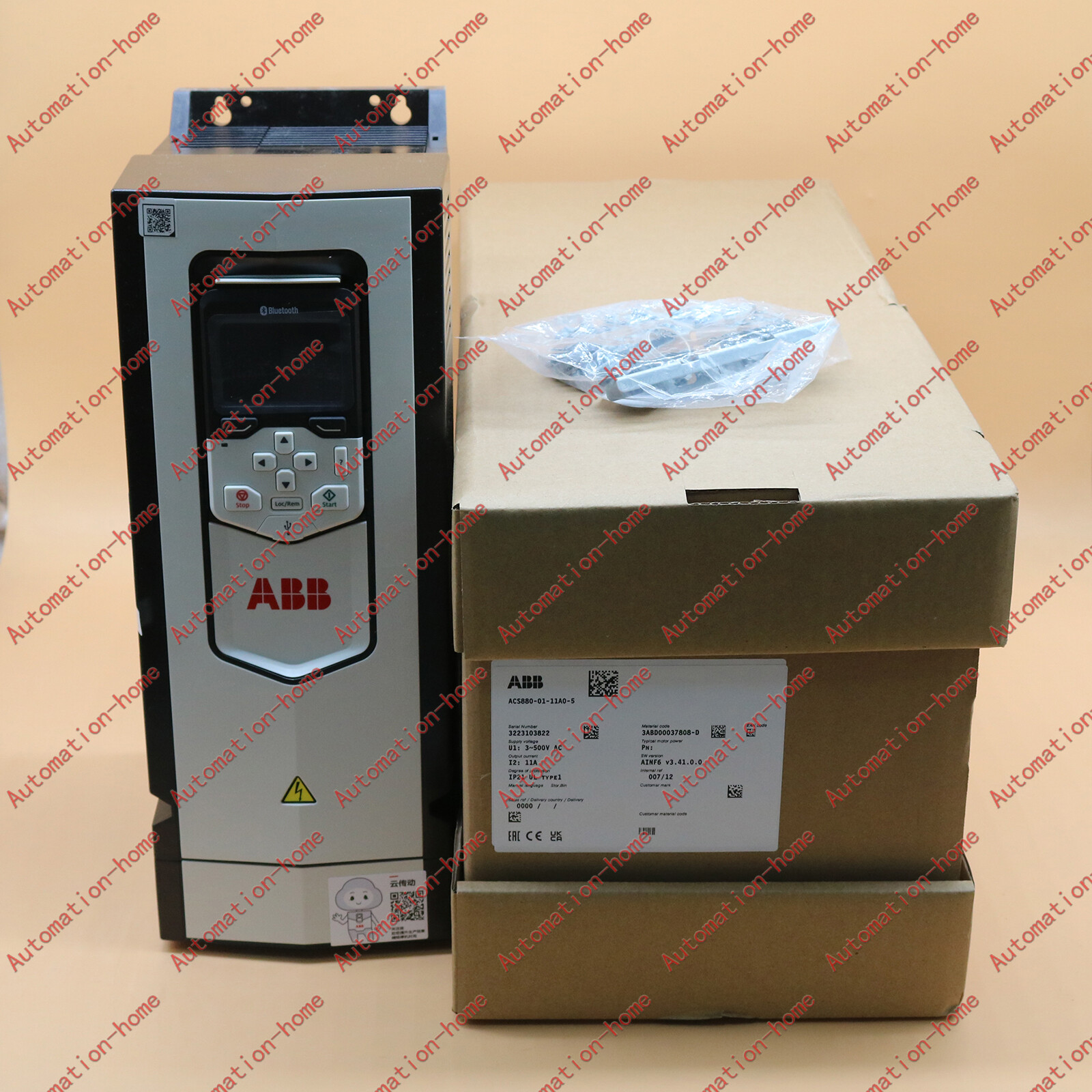 ABB ACS880-01-11A0-5 3P AC380-500V 5.5KW New Inverter spot stocks | eBay