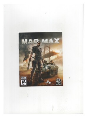 Mad Max FRENCH CANADA PS3 MANUAL ONLY NO TRACKING Authentic | eBay