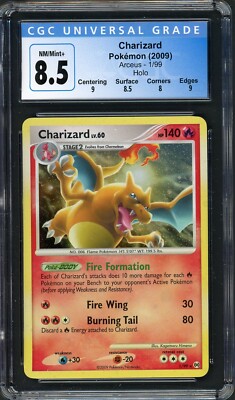 CGC 8.5 Charizard Platinum Arceus 1/99 Holo Pokemon Card B15 | eBay