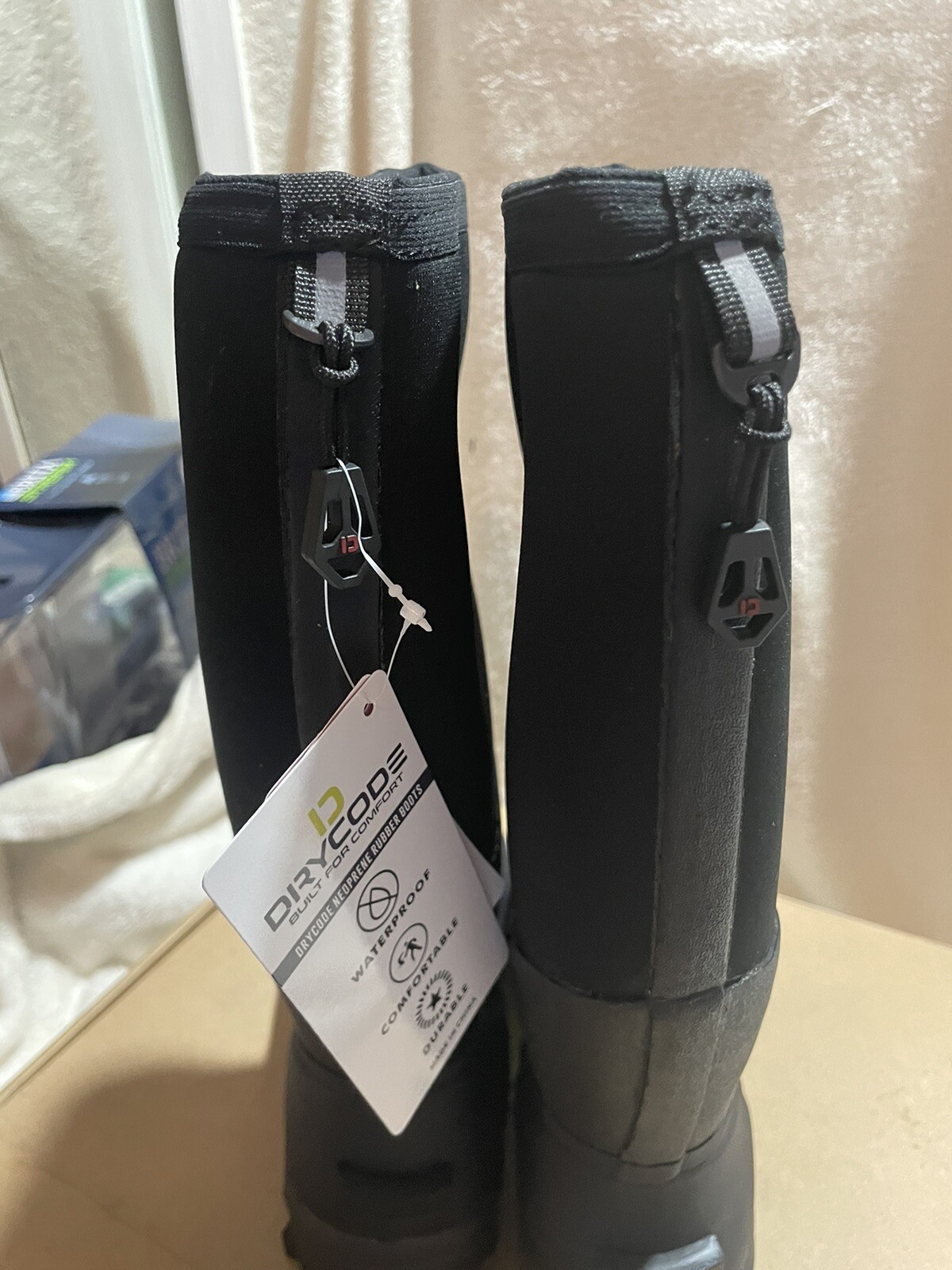 DRYCODE Neoprene Rubber Muck Work Boots Mens Sz Waterproof Rubber Boot ...