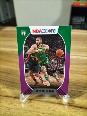 Jayson Tatum - Purple No.116 2020-21 NBA Hoops - Celtics Basketball ...