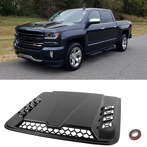 For Chevy Silverado 1500 2500 3500 Air Flow Intake Hood Scoop Bonnet ...