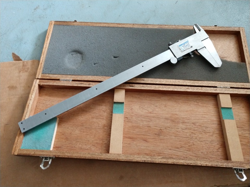 MITUTOYO 12 Inch DIAL CALIPER NO 505-645-50 w/ CASE | eBay