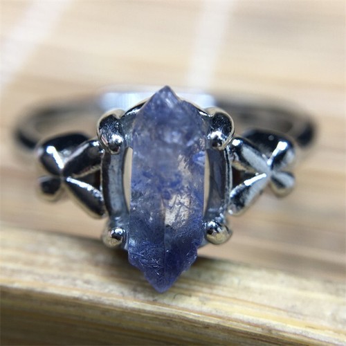 12.7Ct 100%Natural Blue Rare Dumortierite Quartz Rutilated Adjustable ...