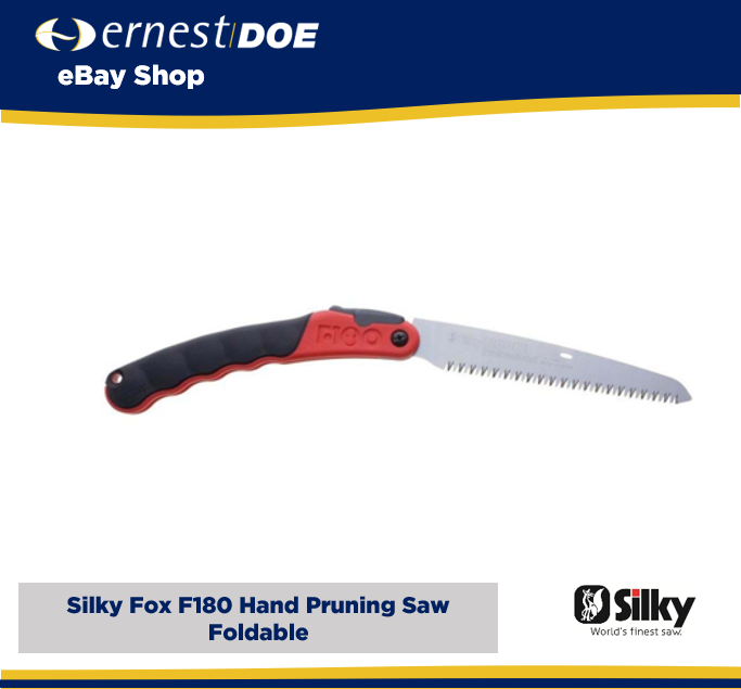 Silky Fox F180 Hand Pruning Saw Foldable 4903585143185 | eBay UK