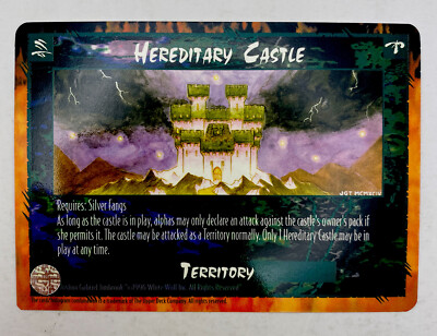 Rage CCG *Hereditary Castle NM/M Legacy of theTribe Rare- SellbyCyn ...