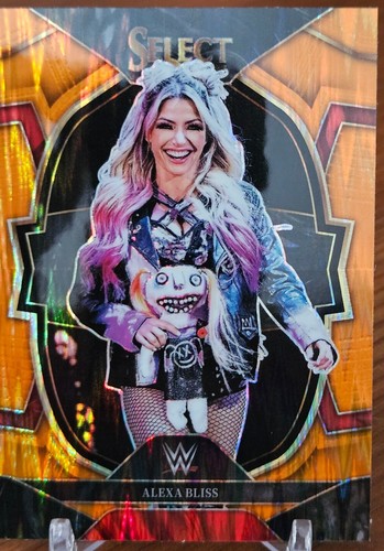 2023 Panini Select WWE Alexa Bliss #36 Orange Flash Parallel | eBay
