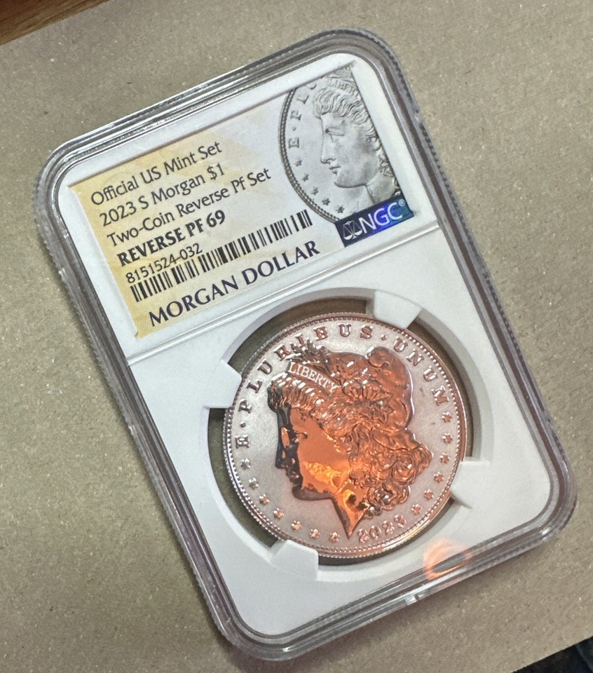 2023-S MORGAN DOLLAR REVERSE PROOF NGC GRADED REVERSE PF69 (LOW MINTAGE ...