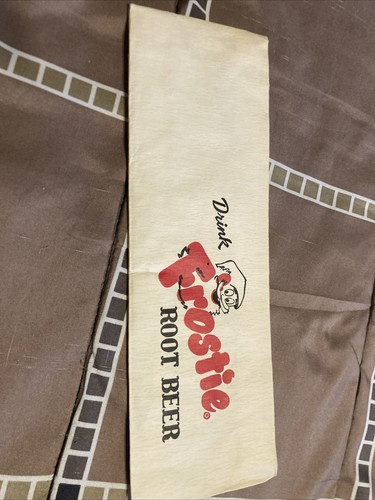 Drink Frostie Root Beer Soda Jerk Hat Paper Dated Drive In Restaurant ...