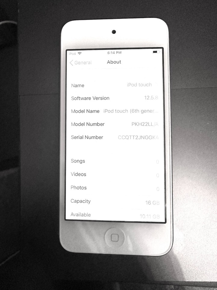 Apple iPod Touch 6th Generation 16GB- Blue | eBay
