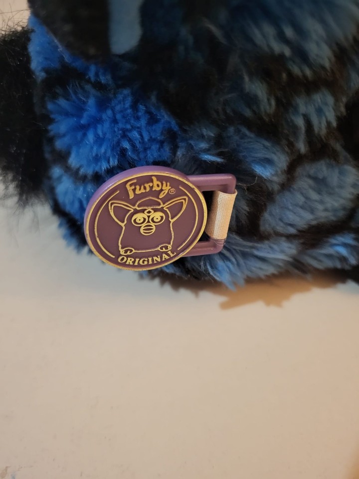 FURBY! Blue Turtle, 1998 model, 1999 Release, Vintage Furby tested and ...