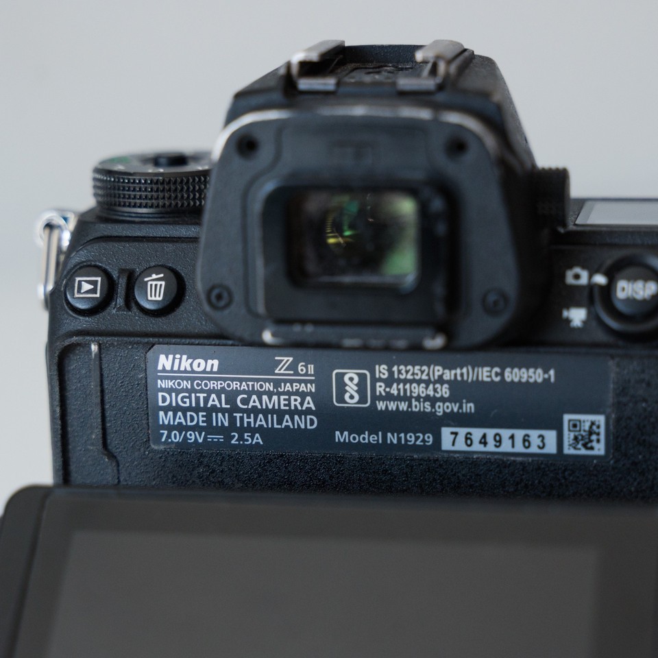 Nikon Z 6II 24.5MP Mirrorless Camera - Black (Body Only) 18208016594| eBay