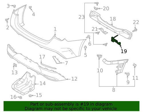 Genuine Kia Impact Bar Stay 86641-L3000 | eBay