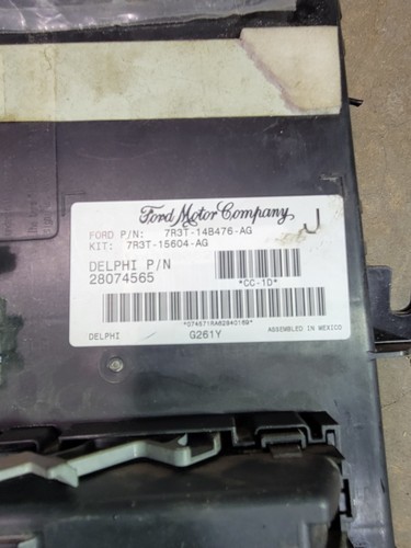 2007 2008 2009 FORD MUSTANG INTERIOR BODY CONTROL FUSEBOX MODULE 7R3T ...