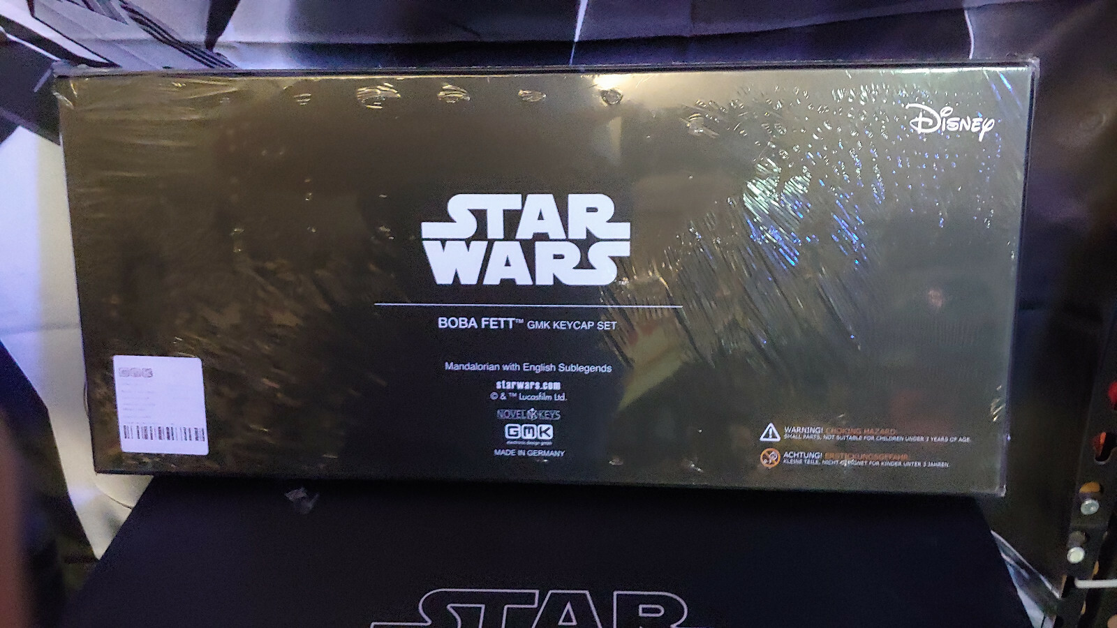 STAR WARS BOBA FETT GMK KEYCAP SET KEYBOARD FULL AUREBESH NOVEL KEYS ...